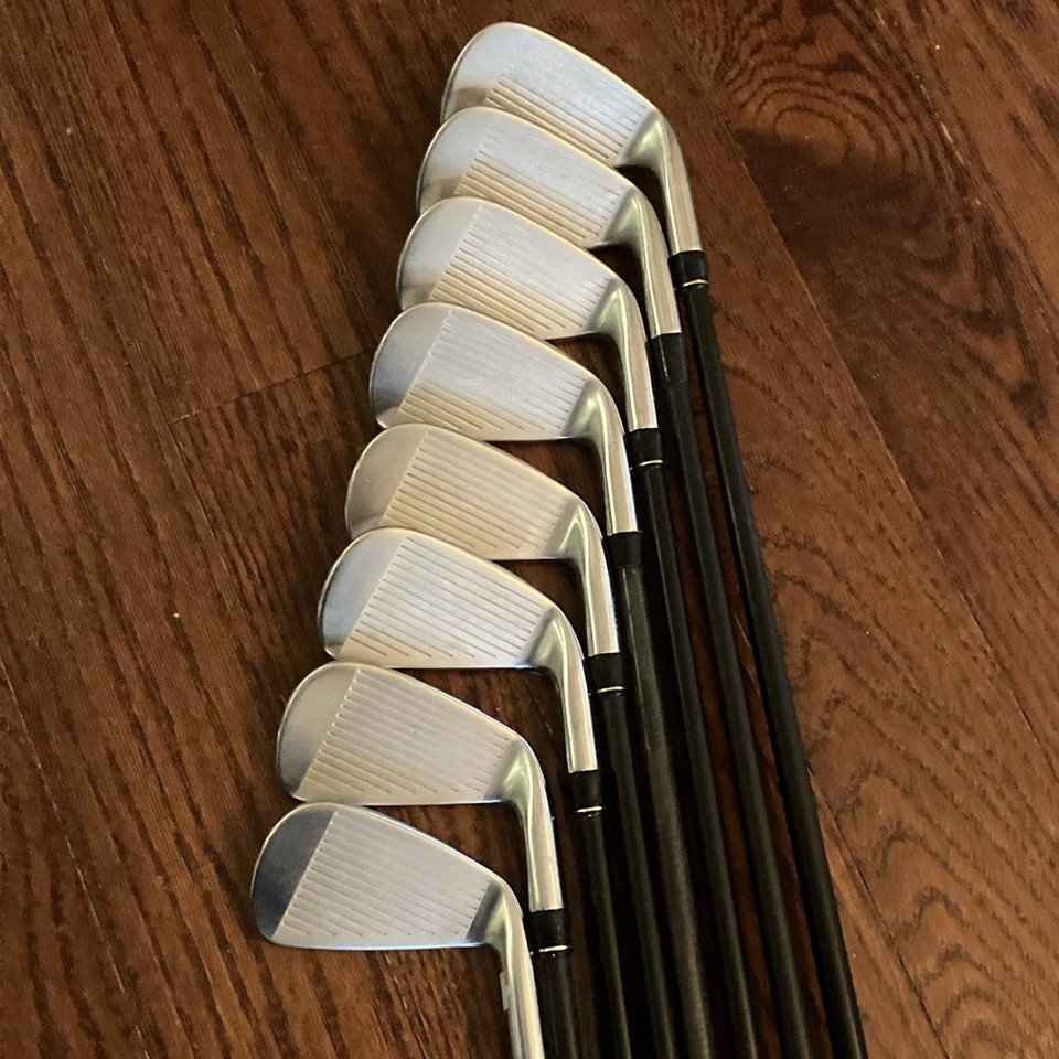 Taylor Made RAC LT Irons Set 3-PW LEFT HANDED Graphite S Flex - 8 Clubs ...