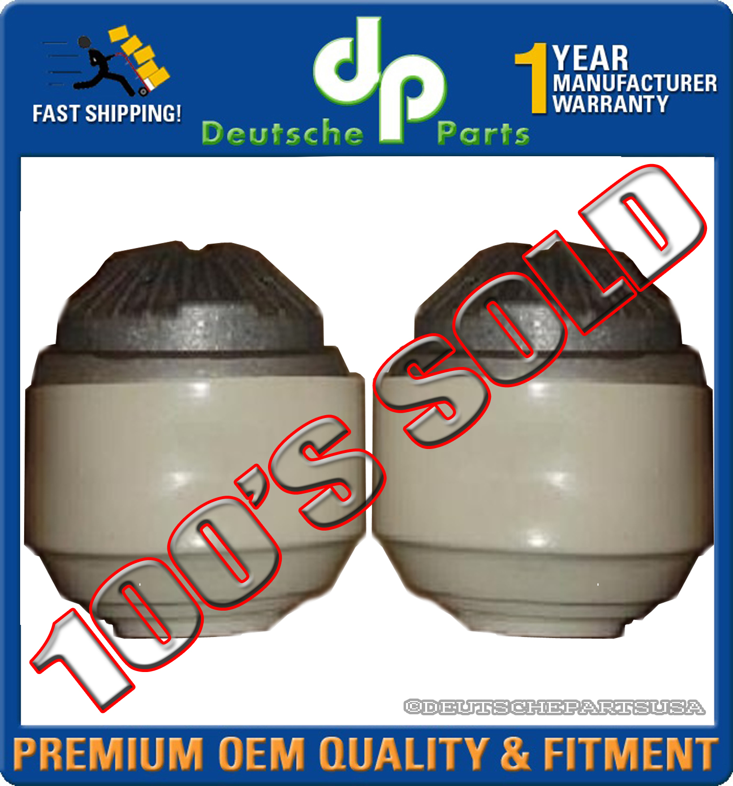 Mercedes E500 E320 E550 W211 HYDRO Engine Motor Mount Mounts LR ...