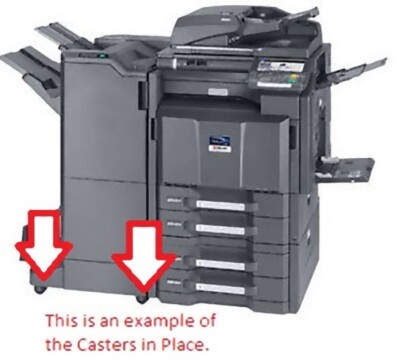 Kyocera Caster Kit - For Kyocera FS-C5100/5200/5300 | eBay Australia