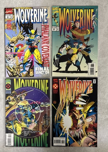 Wolverine Comic Numbers 85 86 87 89 Gambit Larry Hama Marvel Comics ...