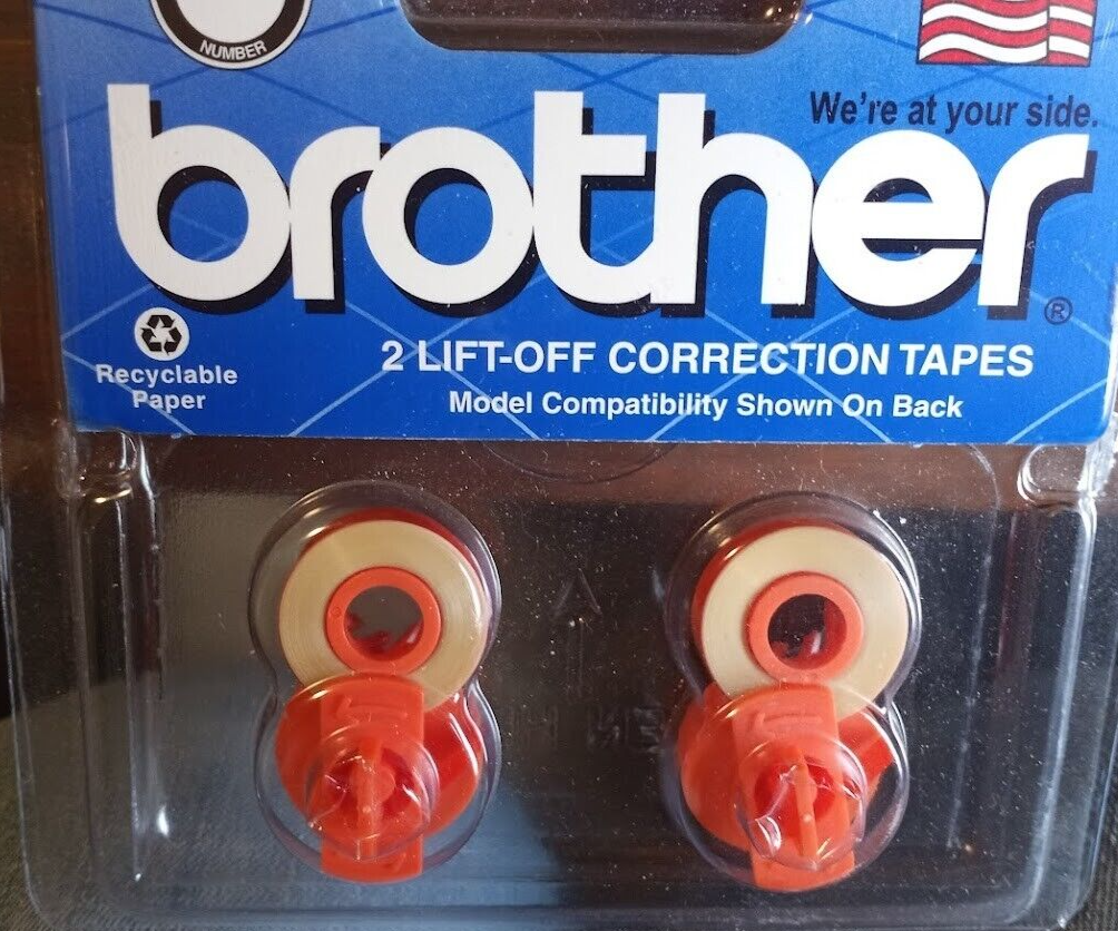 Brother 2 Lift-Off Correction Tapes (X) | eBay