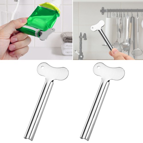 2pcs Toothpaste Tube Squeezer Durable Convenient Stainless Steel ...