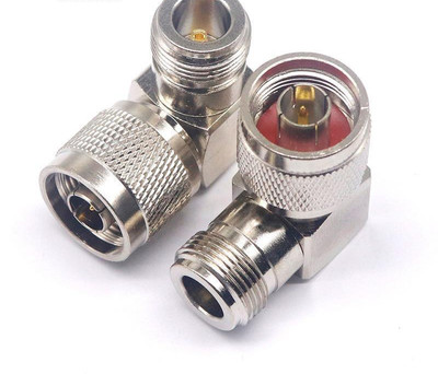 Right Angle L16 JKW Coaxial Connectors N Male to Female 90 Degree High ...