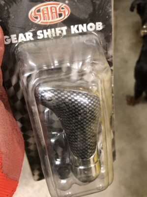 Saas carbon look gear knob | eBay Australia