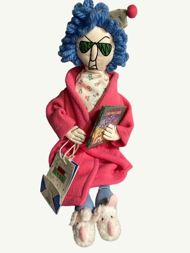 Hallmark Maxine Christmas Carol Doll By Shoebox With Pink Robe ...