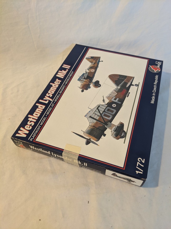 Pavla Westland Lysander Mk.II 1/72 Scale Model Kit Unassembled 72048 | eBay