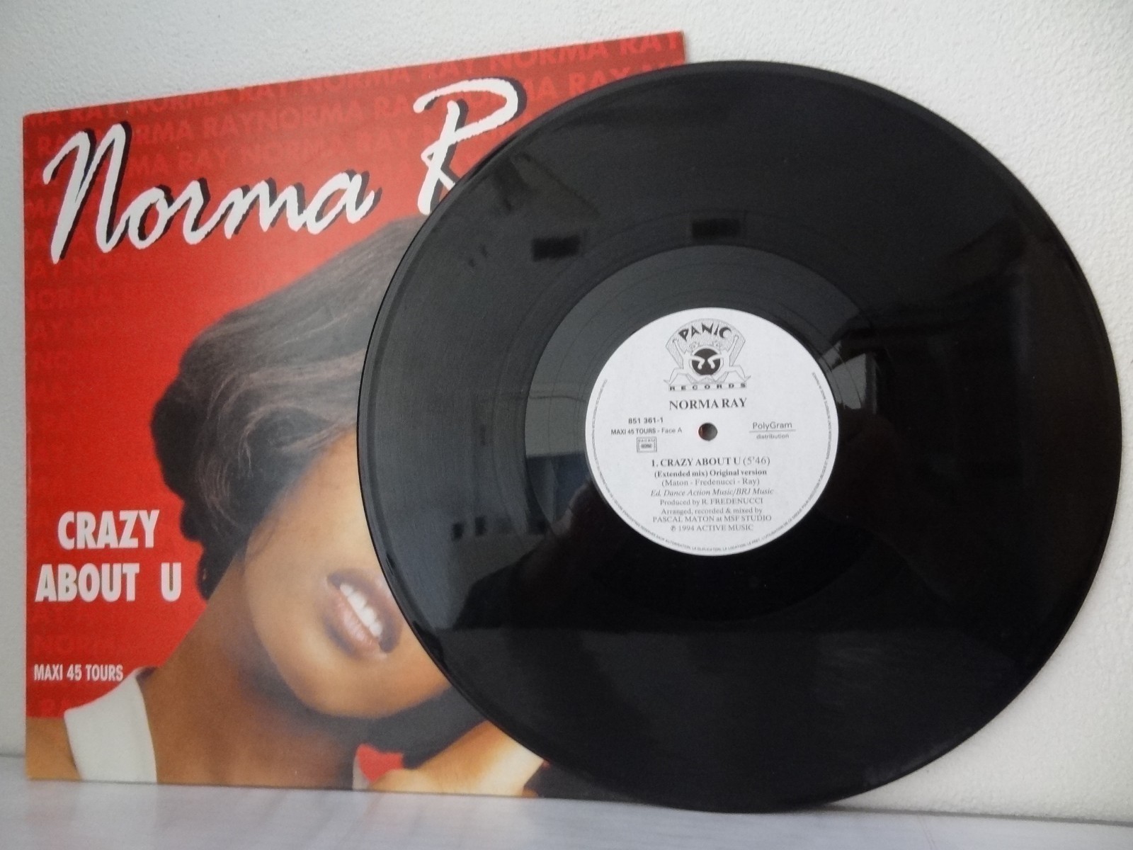 Norma Ray ‎– Crazy about U (Vinyl 12 " Maxi 45 RPM) | eBay