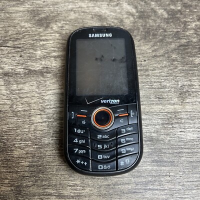 Samsung Intensity Verizon BLACK Cell Phone 1.3 MP Slider SCH-U450 ⚠ ...