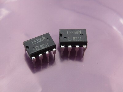 ( 2 PCS ) LF356N LF356 Signetics Wide Bandwidth JFET Input Op-Amp ...