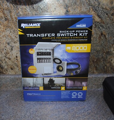 Transfer Switches - Reliance Transfer Switch Kit