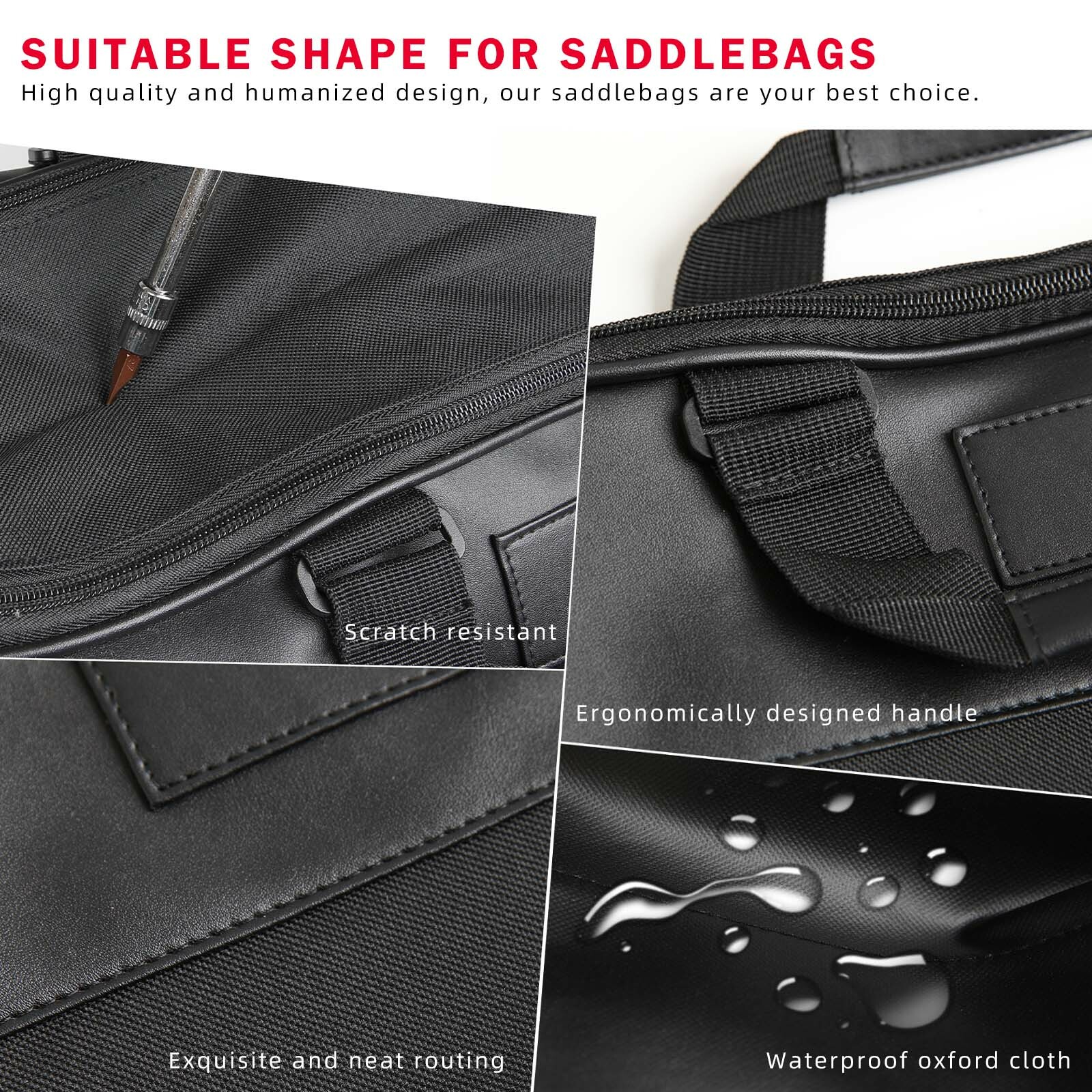 Motorcycle Saddlebag Liners Travel Tour Pack Bag For 10-20 Victory ...