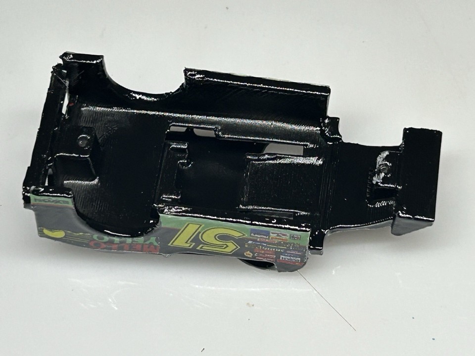 Custom Tjet Dirt Modified Mello Yellow #51 Ho Slot Car Body | eBay