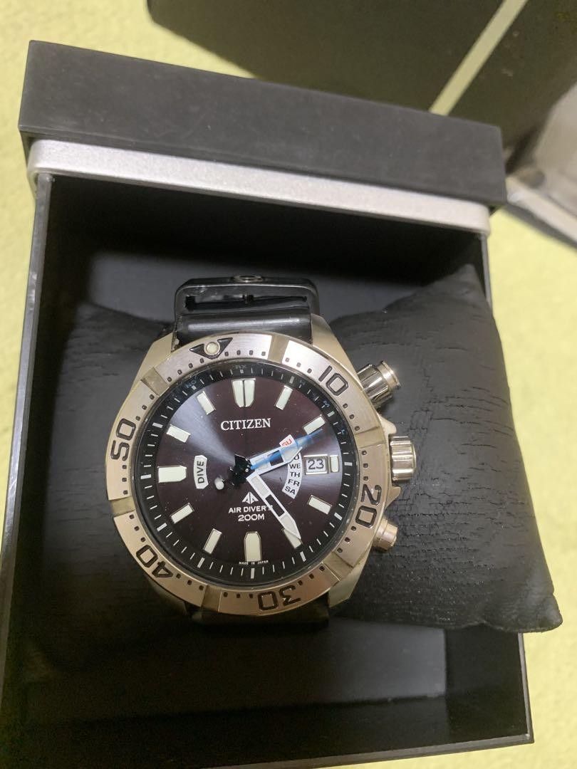 Citizen Promaster Eco-Drive Solar Diver 40mm Black Me… - Gem