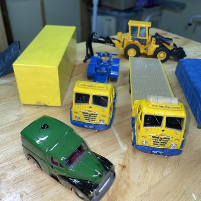 Job Lot Of Code 3 Two 8 Wheelers Blue Circle 6 Wheeler Flat With Load ...