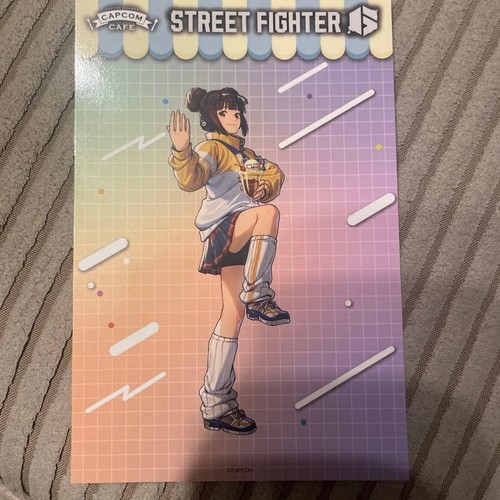 Street Fighter 6 Capcom Cafe Li-Fen Bromide Style Postcard Used | eBay