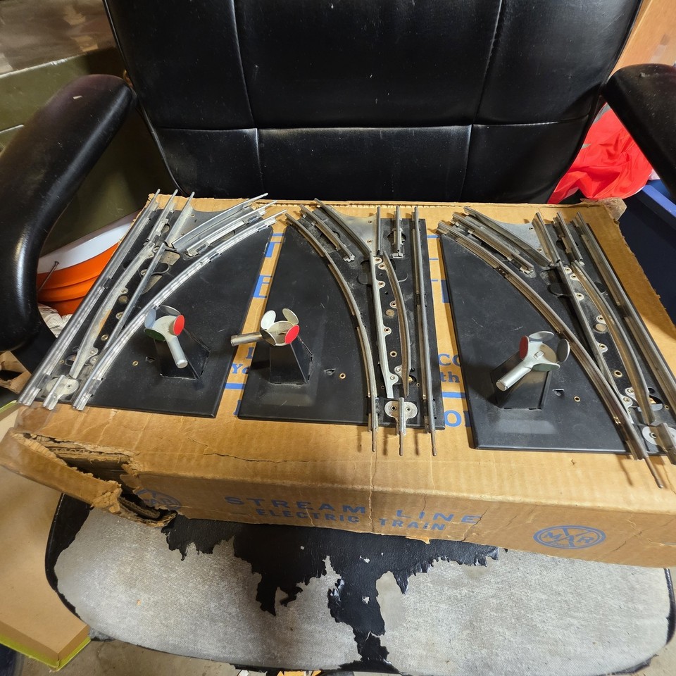 MARX O-Gauge STREAM LINE Steam Type ELECTRICAL TRAIN SET in Box ...