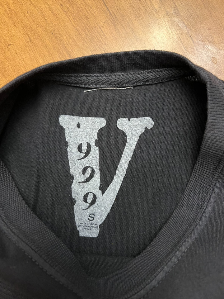 VLONE x Juice Wrld Legends Never Die 999 Black T-Shirt Mens Size Small ...