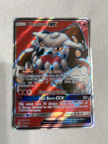 Pokémon Heatran GX 216/236 Full Art Holographic | eBay