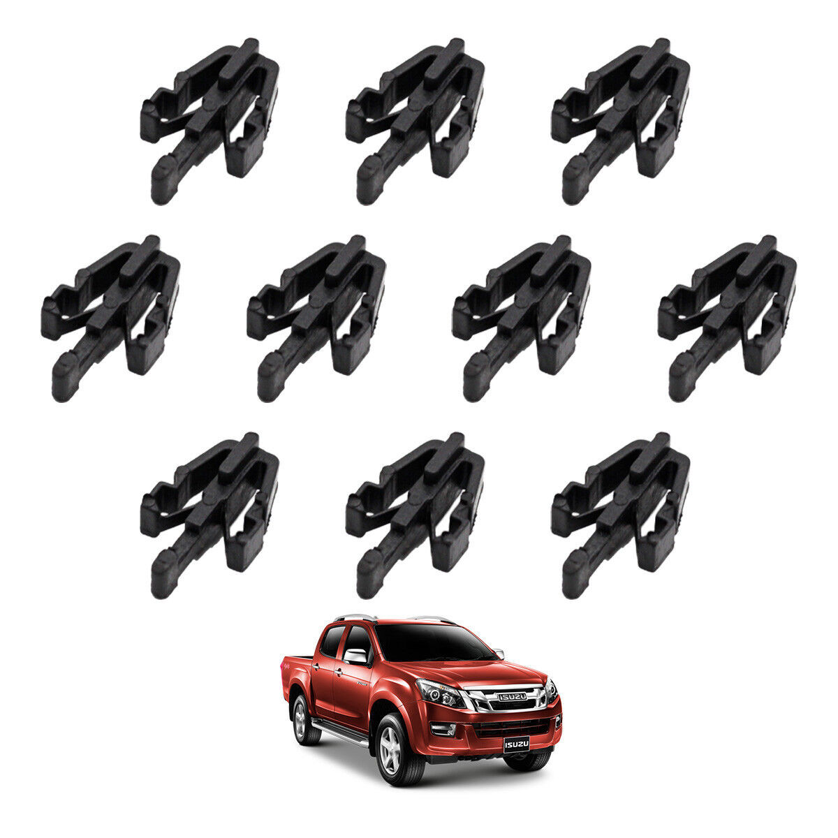 Grille Moulding Clip For Toyota Hilux Isuzu Tfr D-Max Mitsubishi L200 ...