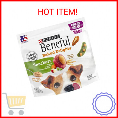 Purina Beneful Baked Delights Snackers Dog Treats, 36 OZ | eBay