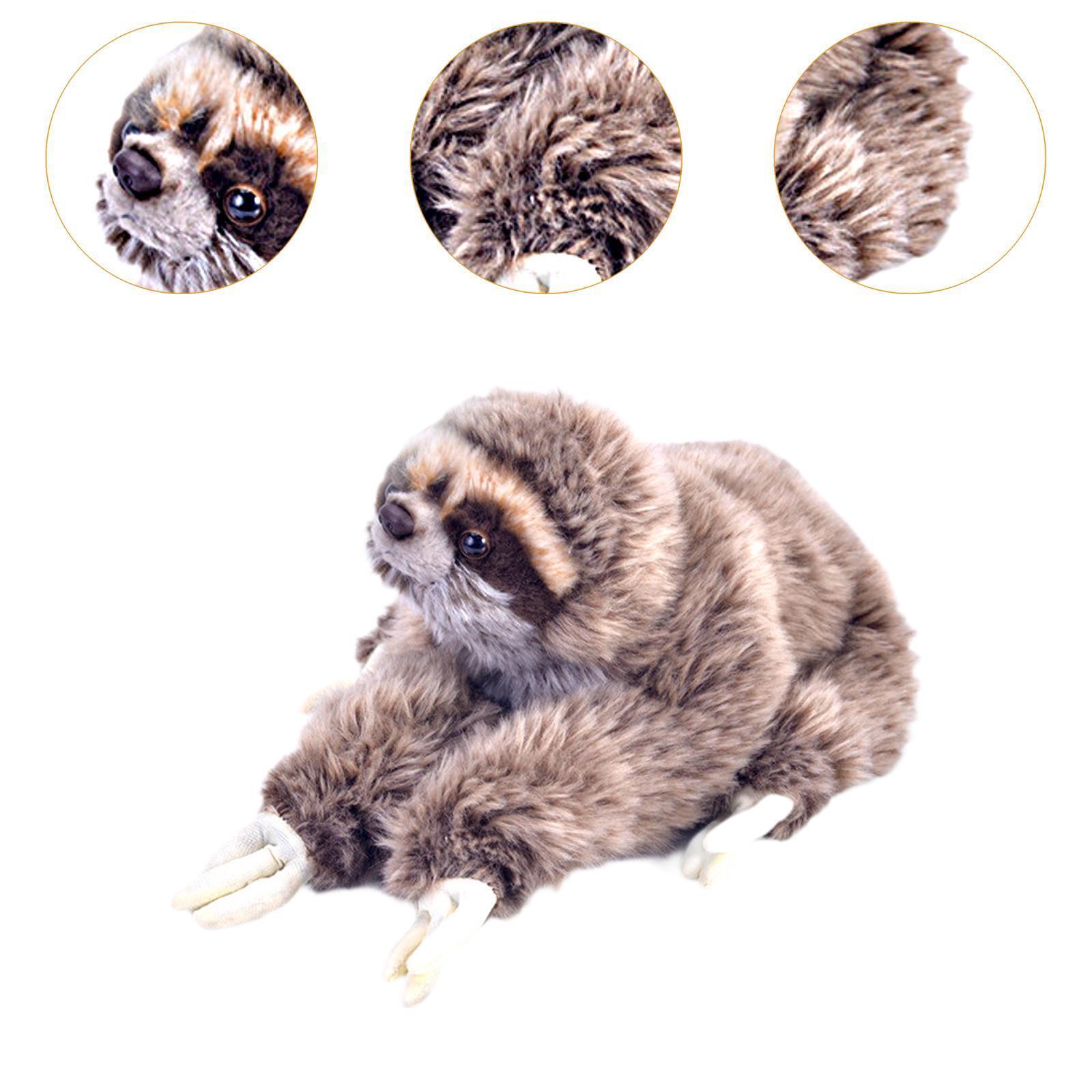 Three Toed Sloth Sloth Doll Collectible Home Decor Sloth Plush Toy for ...