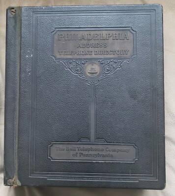 1952 Bell Systems Philadelphia Telephone Directory, Phone book | eBay
