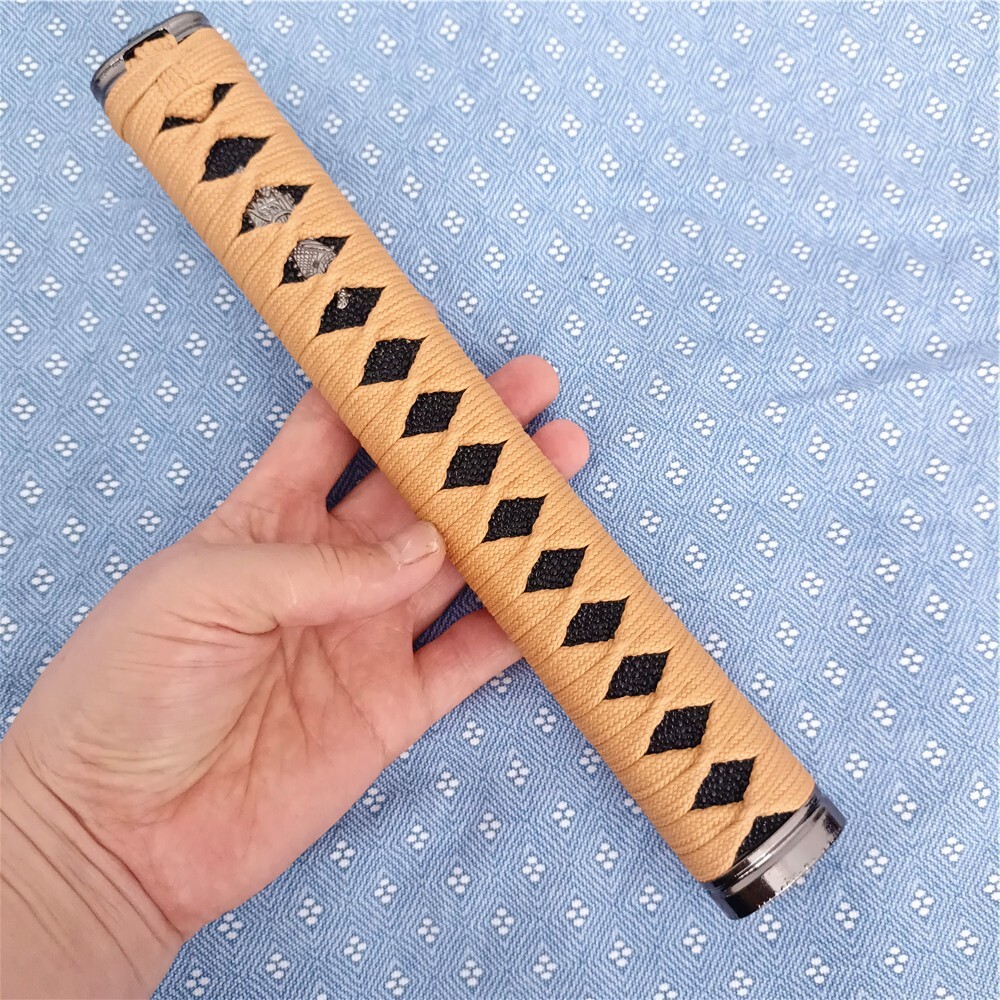 26Cm Tsuka Handle Alloy Menuki Fuchi Kashira Japanese Sword Samurai ...