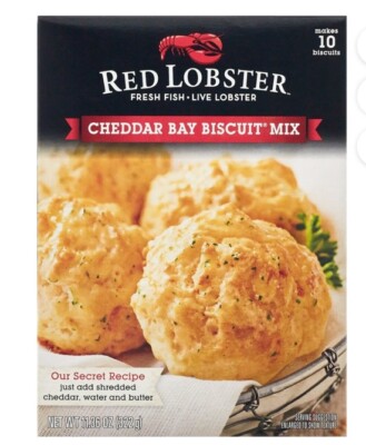 Red Lobster Cheddar Bay Biscuit Mix, Makes 10 Biscuits, 11.36 oz Box | eBay