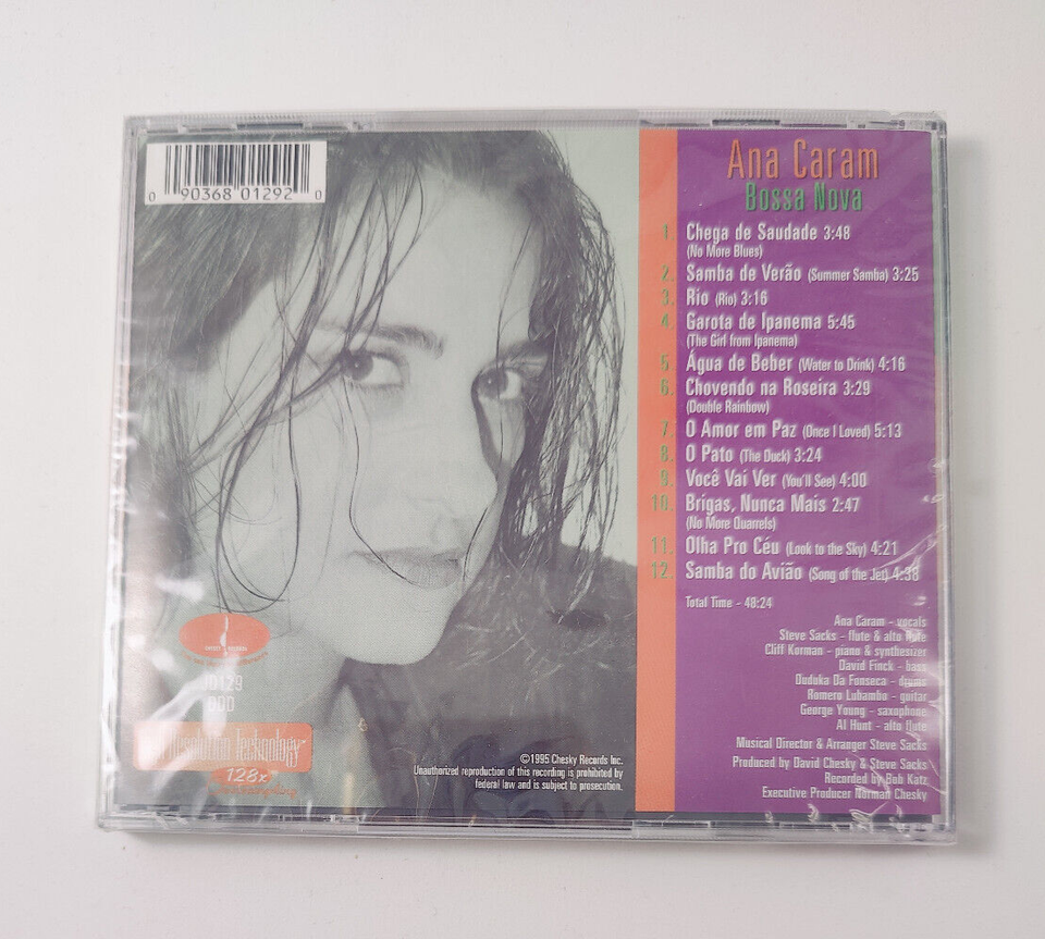 Ana Caram - Bossa Nova [NEW CD] BRAND NEW & SEALED 90368012920| eBay