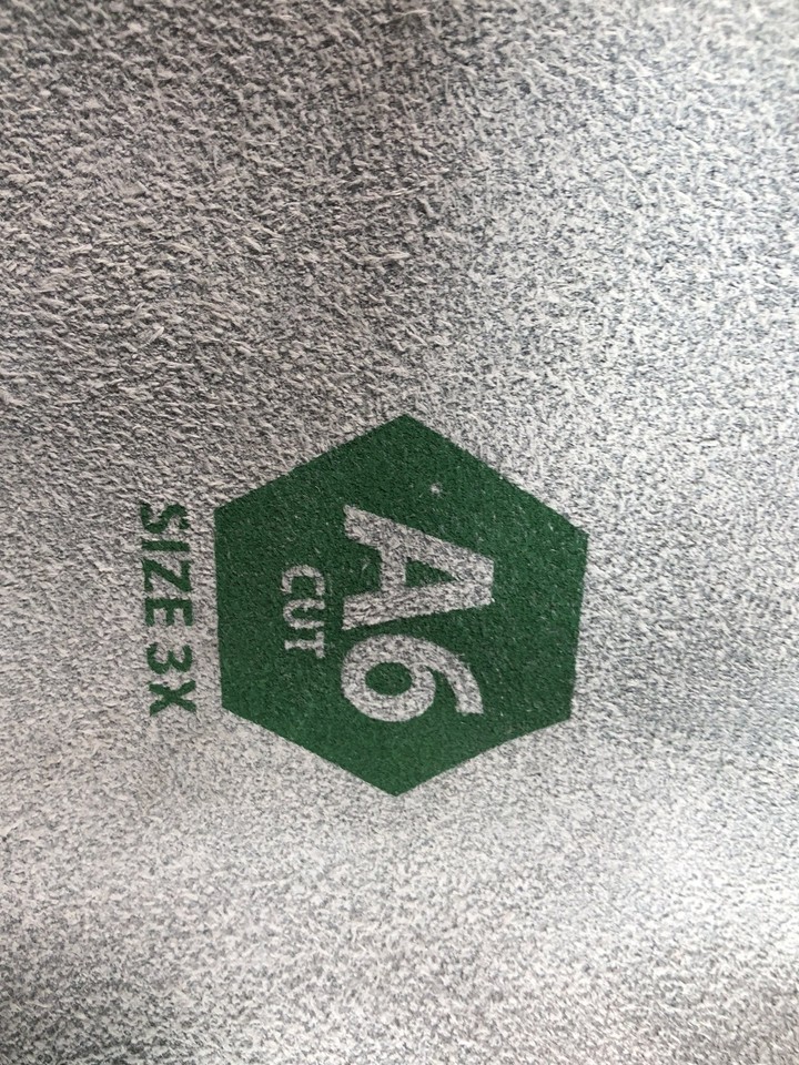 A6 Cut Work Gloves Size 3X Leather Protective Hand Gear Pair | eBay