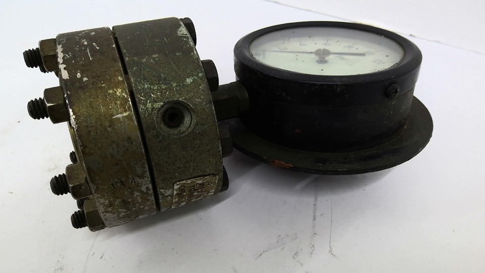 Ametek S-637 Air Pressure Gauge 200PSI MAX | eBay