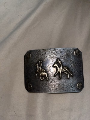 1954 Payson Rodeo Team Roper Belt buckle | eBay