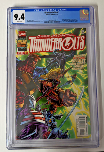 Marvel Comics, Thunderbolts #1, CGC 9.4, 1st Hallie Takahama & Dallas ...