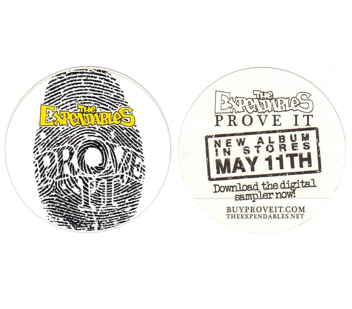 The Expendables Logo Sticker