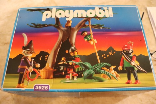 Playmobil 3626 Robin Hood Merry Men Tree Hideout - Open Box Complete | eBay