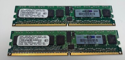 HP 345112-051 1GB Kit (2x 512MB) DDR2 PC2-3200 ECC | eBay