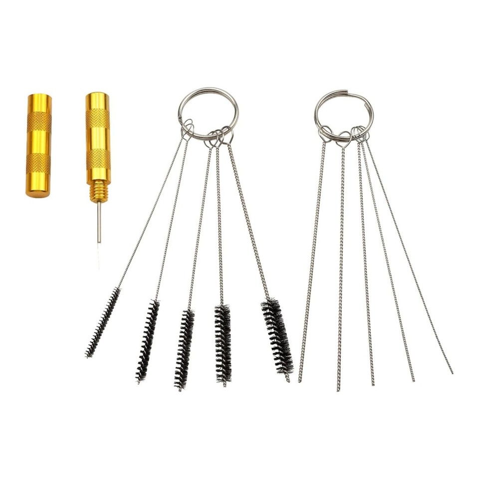 ABEST 3 Set Airbrush Spray Cleaning Repair Tool Kit Stainless steel ...