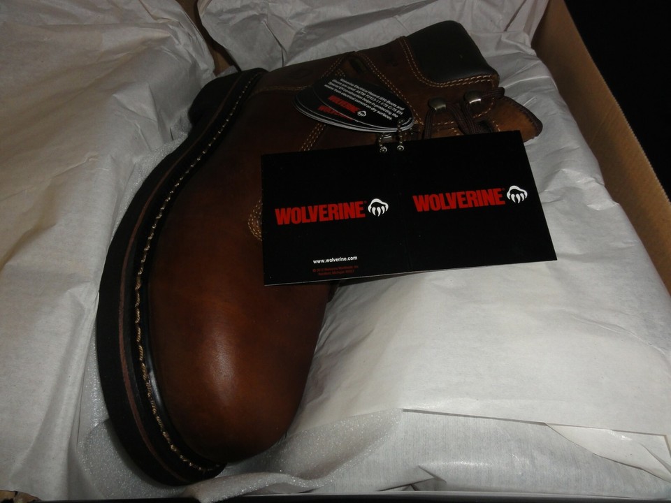 Wolverine Men's 6" Brek, W10080 Durashock Boots, Size 8M | eBay