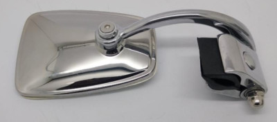 Lambretta & Vespa Fold Away Legshield Mounted Stadium Type Mirror ...