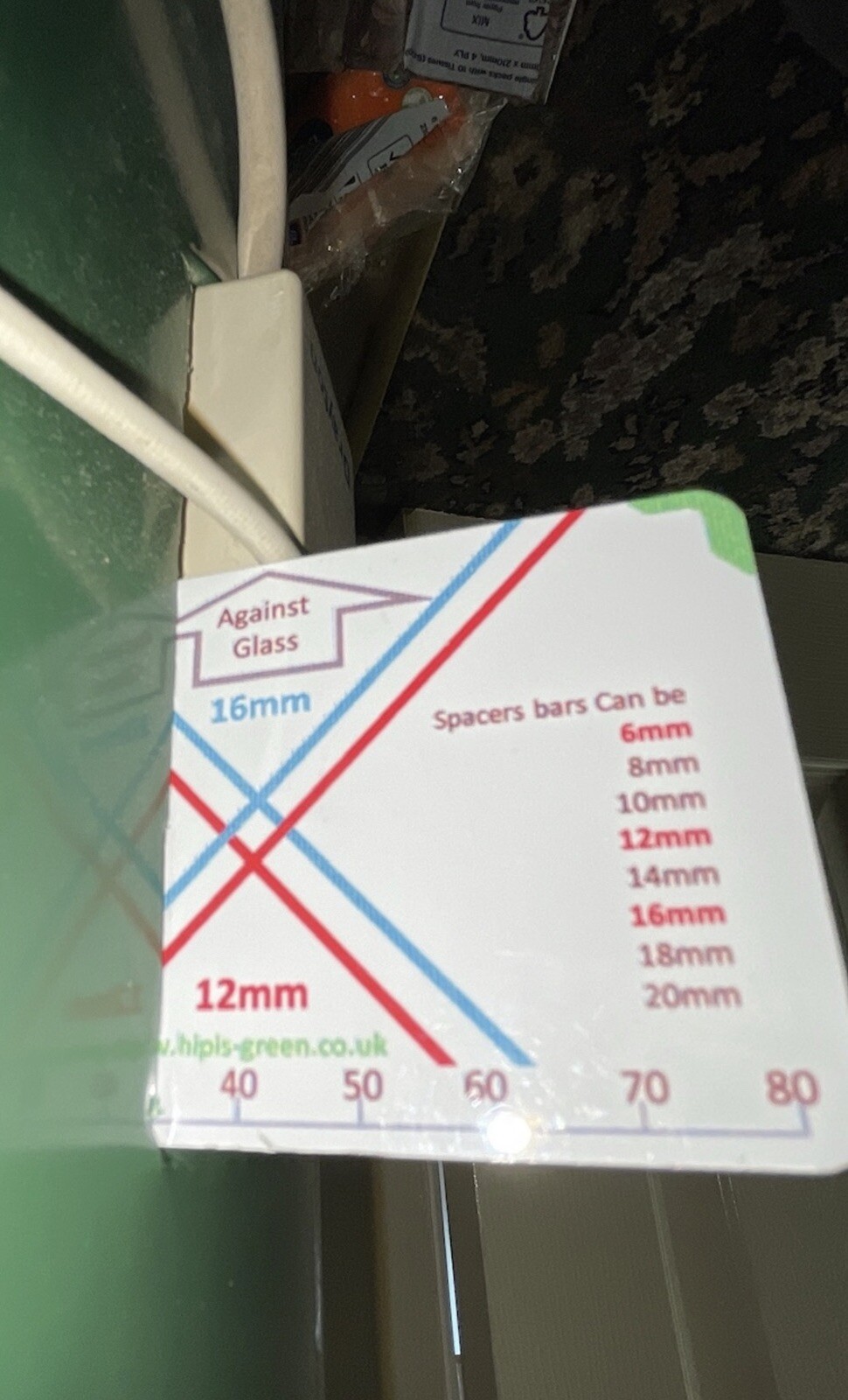 Glazing Gap Gauge, window thickness,for | Grelly UK