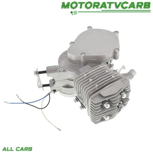 ALL-CARB Silver 80cc 2 Stroke Gas Engine Motor For Motorized Bicycle ...