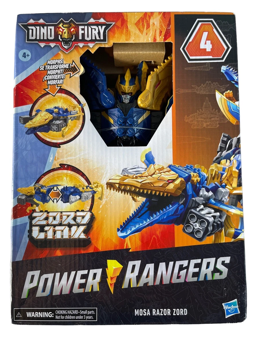 Power Rangers Dino Fury Mosa Razor Zord Blue Action Figure,, 49% OFF