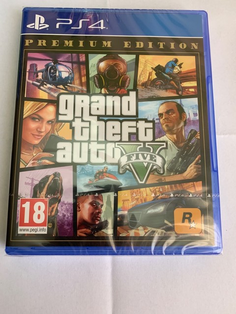 Grand Theft Auto V five Premium Edition PlayStation Ps4 | eBay