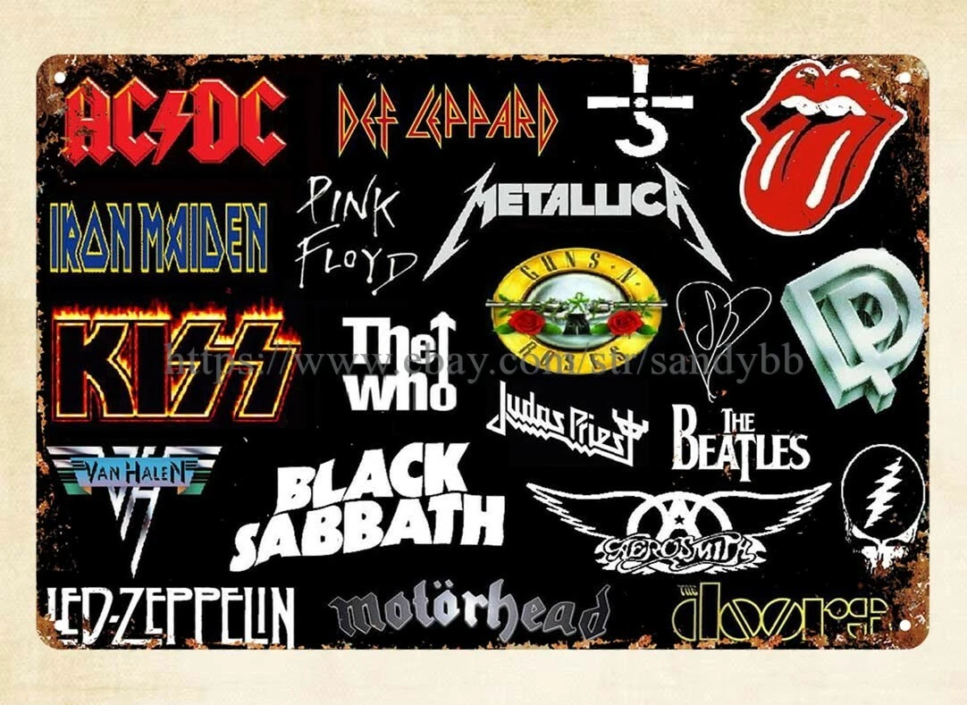 Rock Band Logos And Names