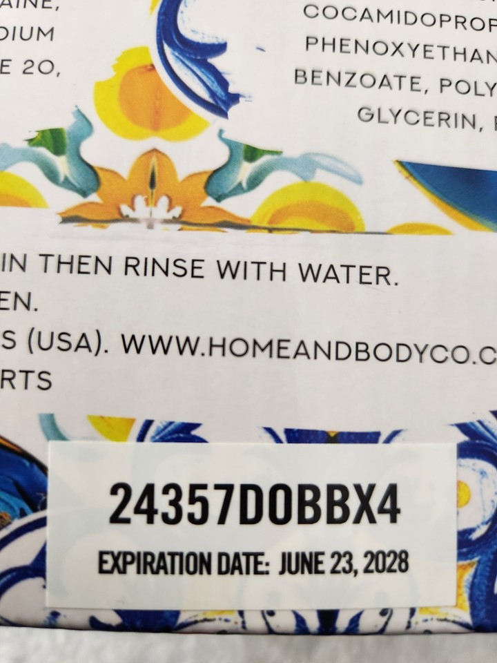 Home & Body Co Dolce Brezza French Lavender Hand Soap 21.5 oz 636 ml ...