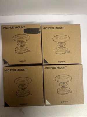Logitech Rally Mic Microphone Pod Mount for Desktop or Ceiling 952 ...