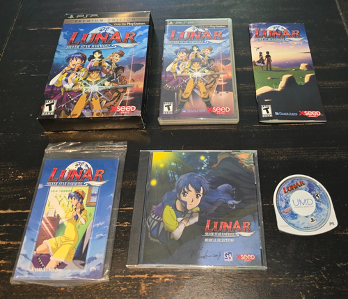 Lunar Silver Star Harmony Premium Edition PSP Complete Tested VG | eBay