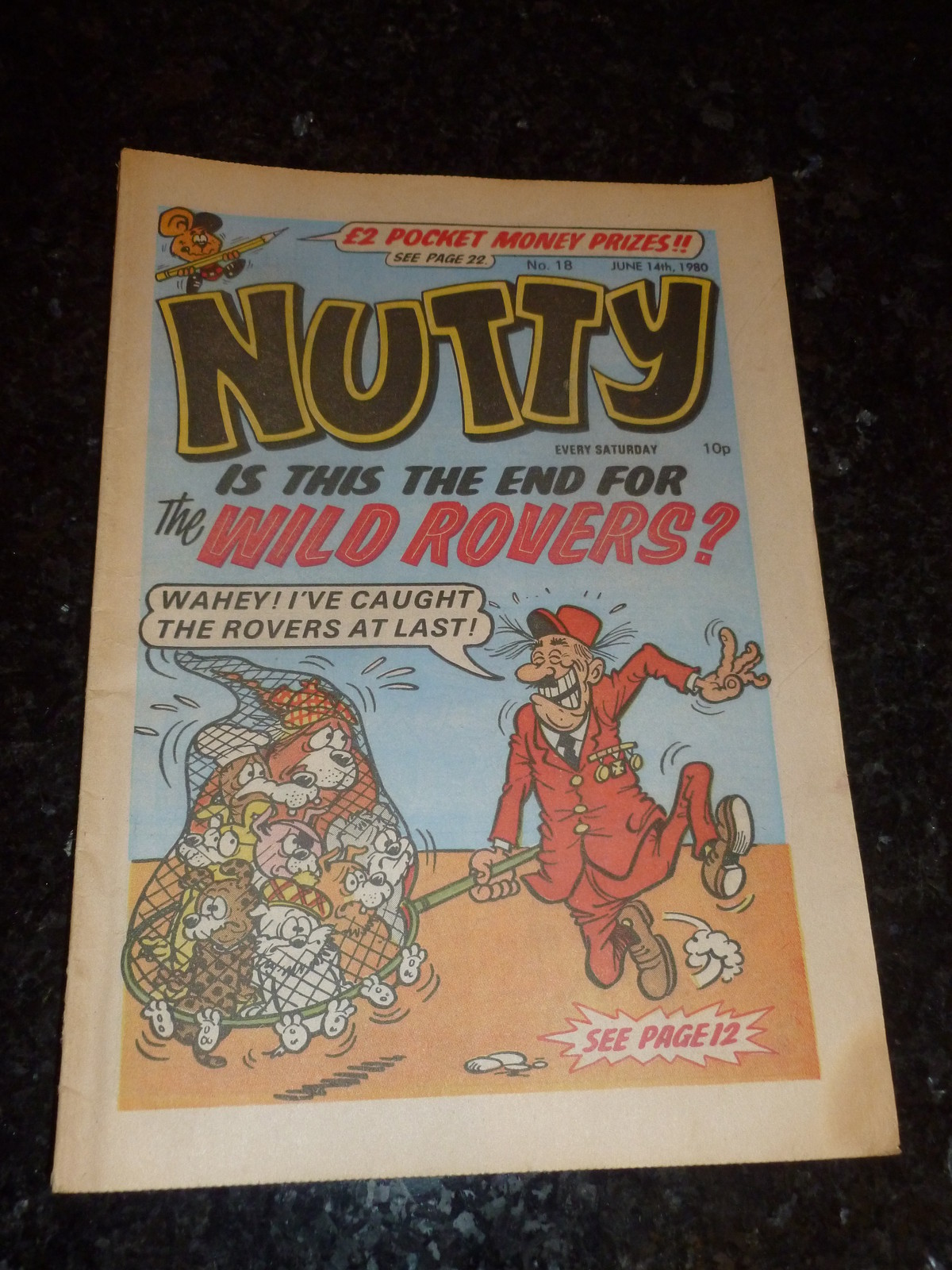 NUTTY Comic - No 18 - Date 14/06/1980 - UK Comic | eBay
