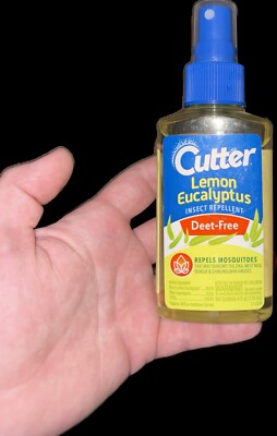Cutter Lemon Eucalyptus Insect Repellent Deet-Free Repels Mosquitoes ...