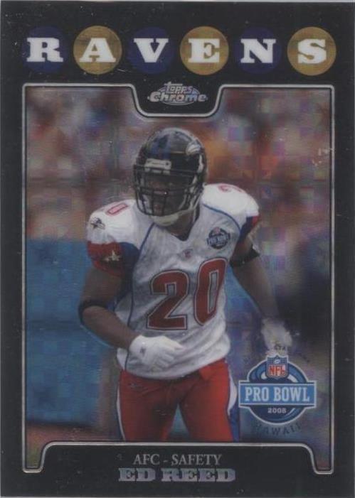 2008 Topps Chrome - Ed Reed #TC150 X-Fractor for sale online | eBay